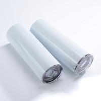 China Double Wall Stainless Steel Vacuum Insulated 20oz 30oz Sublimation Tumbler with Straw for sale