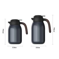 China 2000ml Stainless Steel Insulated Heat Preservation Kettle for Hotels Large Capacity 304 for sale