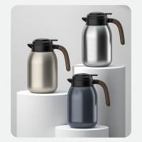 China 2000ml Stainless Steel Insulated Heat Preservation Kettle for Hotels Large Capacity 304 for sale