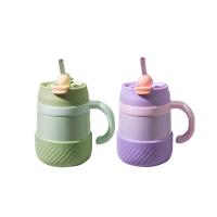 China HANDGRIP Stainless Steel Vacuum Flask Cup 430ml with Flip Lid Portable Mug for sale