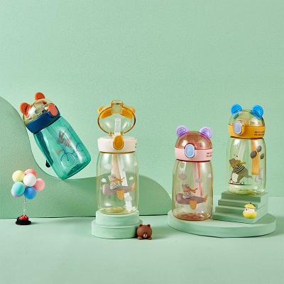 China Wholesale 500ml 650ml Eco Friendly Leak Proof Pressing Type Kids Water Bottle for sale