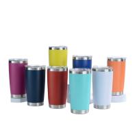 China Customizable 20oz 304 Stainless Steel Insulated Tumbler with Lid for Travel Coffee for sale