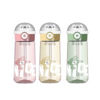 China Tritan Kids Water Bottle 480ml 620ml Leakproof Straw Cup for Sport Travel Camping for sale