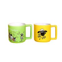 China Custom Sublimation Blank Porcelain Coffee Mug 330ml for Gift OEM for sale