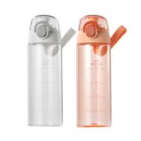 China 600ml Tritan Plastic Water Bottle Sports Bulk Customizable Beach Powder High Temperature Resistant for sale
