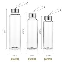 China Custom Pattern Plastic Water Bottle 300ml 400ml 500ml Outdoor Sports Kettle for sale