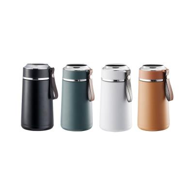 China Custom Logo 350ml Stainless Steel Water Bottle 304 Vacuum Insulated 12-24h Hot Cold for sale