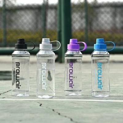 China 1000ml PC Plastic Water Bottle with Lid Portable Eco-Friendly Small Mouth Drinking Cup for sale