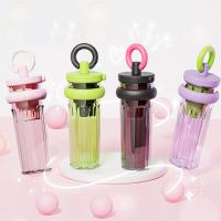 China 700ml Leakproof Plastic Travel Cup with Straw Large Capacity Reusable Water Bottle for sale