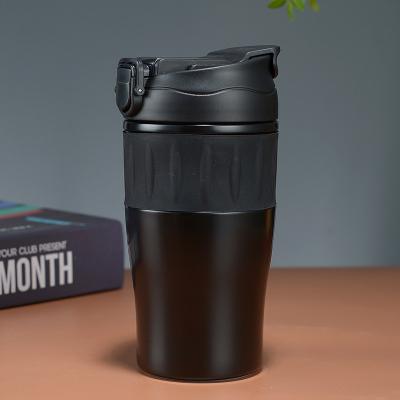 China 500ml Double Wall Stainless Steel Vacuum Insulated Tumbler with Straw 304 for sale