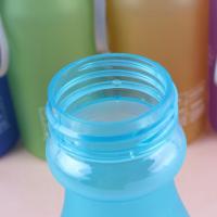 China Anti-corrosion Coating 550ml Frosted Sealed Plastic Water Bottle for Sports Students Custom Color for sale