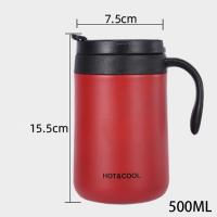 China 304 Stainless Steel Thermal Cup 350ml 500ml OEM ODM Coffee Tea Travel Mug for sale