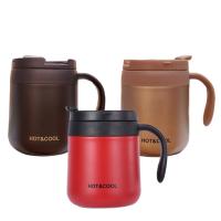 China 304 Stainless Steel Double Wall Insulated Coffee Mug 350ml 500ml Leakproof Travel for sale