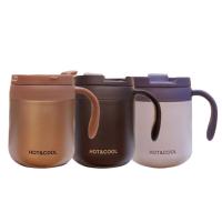 China 304 Stainless Steel Double Wall Insulated Coffee Mug 350ml 500ml Leakproof Travel for sale