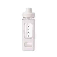 China 700ml Square Plastic Water Bottle Thermal Insulation for Travel Fitness for sale