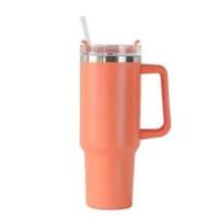 China 304 Stainless Steel Vacuum Insulated Tumbler 40oz with Handle and Straw for sale