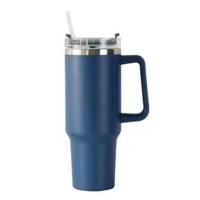 China 304 Stainless Steel 40oz Insulated Tumbler with Handle and Lid Straw Portable Thermal Cup for sale