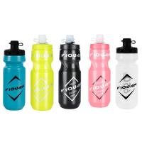 China Custom Logo 710ml Leakproof Plastic Bicycle Water Bottle for Outdoor Sports Fitness for sale