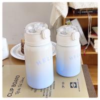 China Custom Logo 304 Stainless Steel Vacuum Cup 350ml 450ml for Children Students for sale