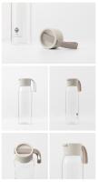 China BPA Free Tritan Water Bottle 550ml Leakproof Sports Cup with Lid for Adults for sale