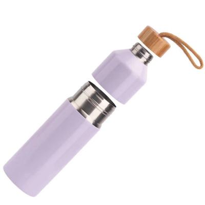 China 500ml 304 Stainless Steel Vacuum Flask Thermos Leak-proof Portable Sports Water Bottle for sale