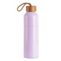 China 500ml 304 Stainless Steel Double-Section Thermos Cup Leak-proof Portable Travel for sale