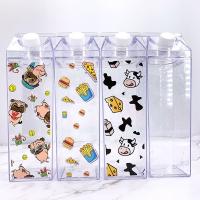China Custom 500ml Food Grade Plastic Leakproof Water Bottle Clear for Outdoor Sports for sale