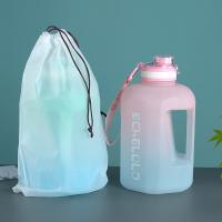 China Custom Logo BPA Free Gradient Water Bottle 1.6L 2.2L for Outdoor Indoor Events for sale