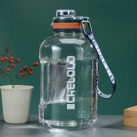 China Custom Logo BPA Free Gradient Water Bottle 1.6L 2.2L for Outdoor Indoor Events for sale
