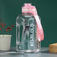 China Custom Logo BPA Free Gradient Water Bottle 1.6L 2.2L for Outdoor Indoor Events for sale