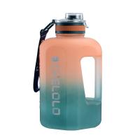 China Plastic Travel Water Bottle 1.6L 2.2L Gradient Ton Ton for Gym Outdoor Sports for sale