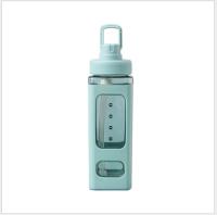 China Outdoor Sports Water Bottle 1000ml Tritan BPA Free with Time Marked Anti Corrosion Coating for sale