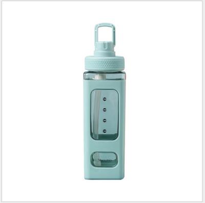China Outdoor Sports Water Bottle 1000ml Tritan BPA Free with Time Marked Anti Corrosion Coating for sale