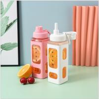 China Outdoor Sports Water Bottle 1000ml Tritan BPA Free with Time Marked Anti Corrosion Coating for sale