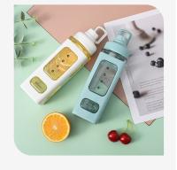 China Outdoor Sports Water Bottle 1000ml Tritan BPA Free with Time Marked Anti Corrosion Coating for sale