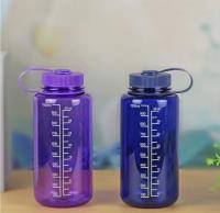 China Unisex 1000ml Large Capacity Water Cup Scale Waterproof Cup with PS Plastic Material for sale