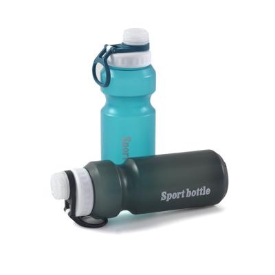 China Custom Creative 500ml 600ml 750ml Plastic Water Bottle for Camping Travel Fitness for sale