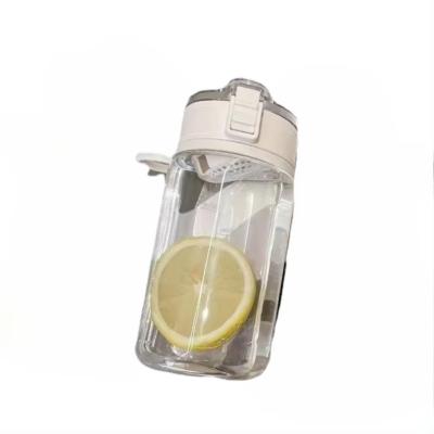 China Customizable BPA Free Plastic Water Bottle with Sport Lid 400ml 600ml for sale