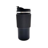 China Double Walled Insulated Stainless Steel Tumbler 450ml with Sleeve for Office Coffee for sale