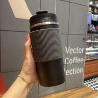 China 450ml 304 Stainless Steel Vacuum Insulated Coffee Tumbler with Leak Proof Lid for sale