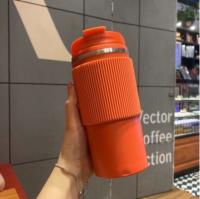 China 450ml 304 Stainless Steel Vacuum Insulated Coffee Tumbler with Leak Proof Lid for sale