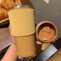China 450ml Stainless Steel Coffee Cup Vacuum Thermos Insulated Tumbler Custom Logo Outdoor for sale