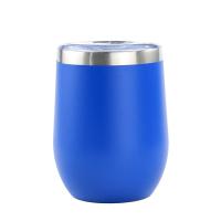 China 12OZ Double Wall Stainless Steel Travel Coffee Mug Tumbler Cup Thermos for Camping for sale