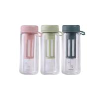 China Plastic Drink Bottle 450ml 600ml BPA Free Reusable Water Bottle for Kids Outdoor Adventures for sale