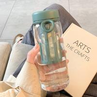 China Plastic Drink Bottle 450ml 600ml BPA Free Reusable Water Bottle for Kids Outdoor Adventures for sale