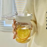 China Clear Acrylic Travel Water Bottle 600ml Eco-Friendly Plastic Kids Drinkware for sale