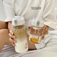 China Clear Acrylic Travel Water Bottle 600ml Eco-Friendly Plastic Kids Drinkware for sale