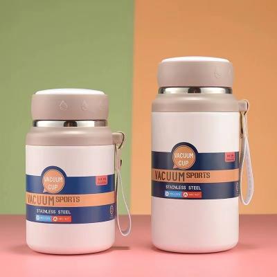 China 316 Stainless Steel Vacuum Thermos Cup 750ml 1000ml Insulated Water Bottle for Outdoor Sports Gifts for sale