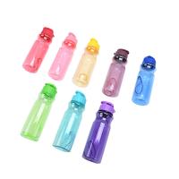 China PET Plastic Water Bottle 550ml with Leak Proof Lid for Kids Commercial Buyer for sale