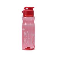 China 550ml PET Plastic Water Bottle Leak Proof Lockable Press Button for Fitness Sports for sale